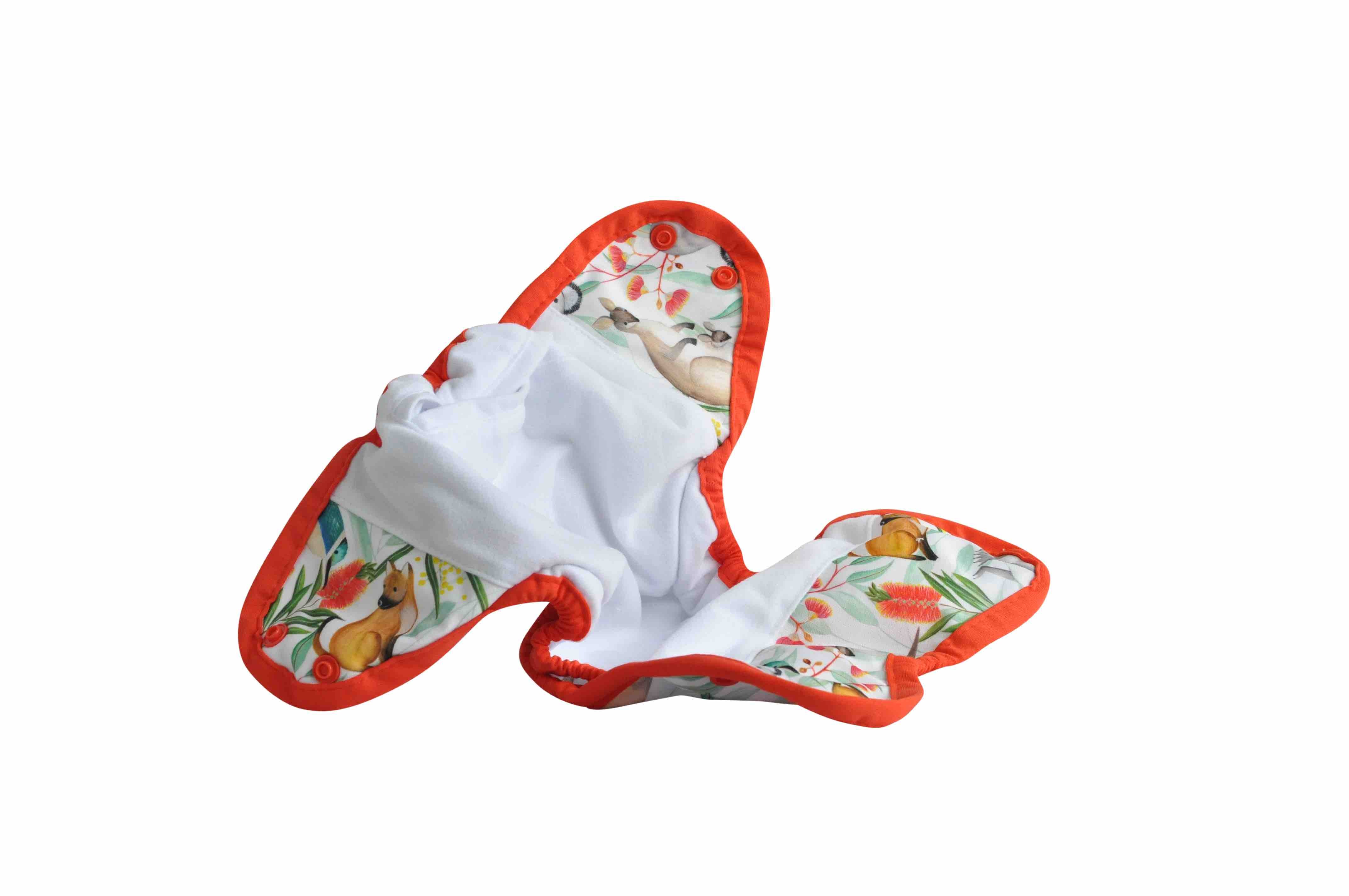 Seedling Baby Mini-Fit Pocket Nappy - Critters Creations